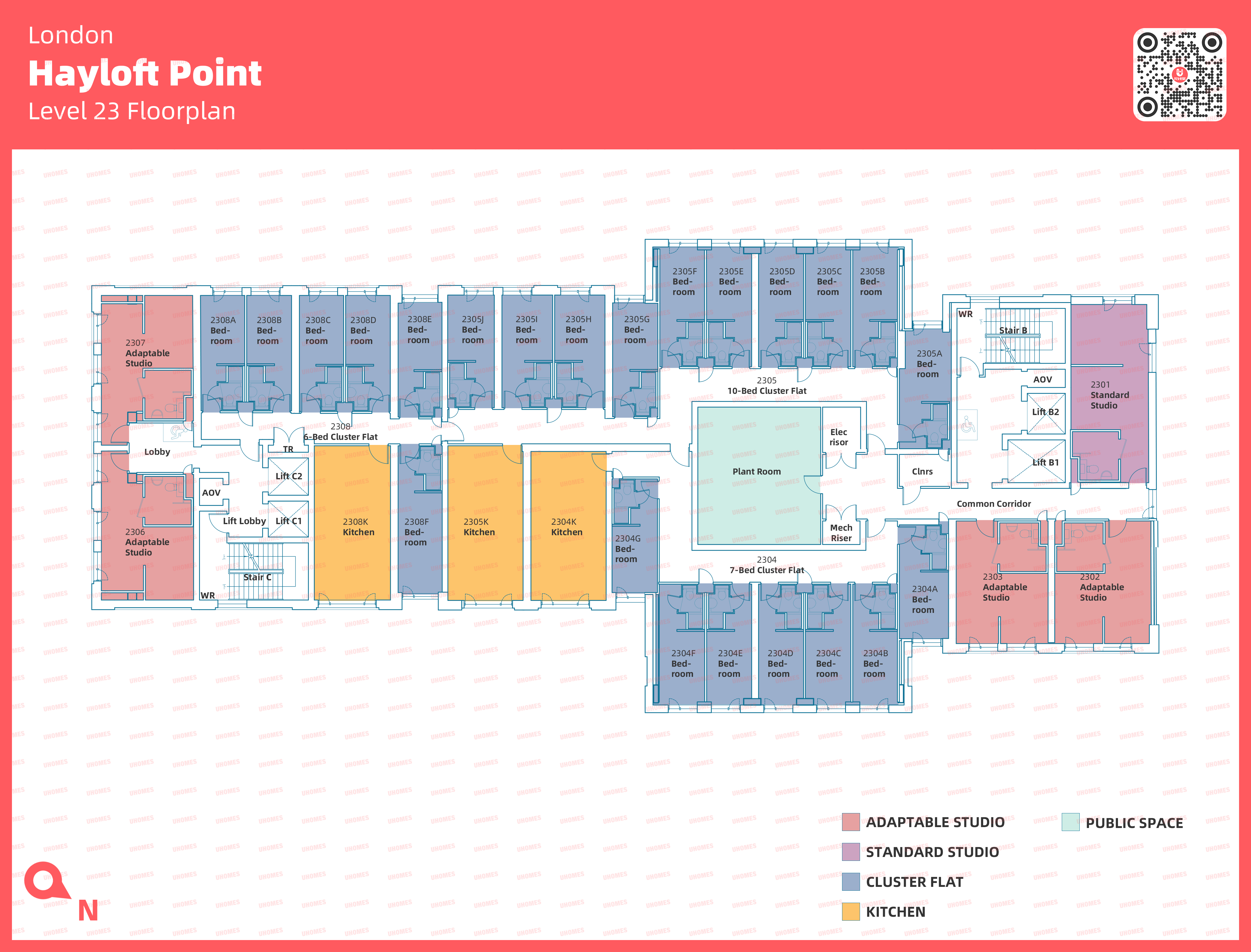 Hayloft Point - London Student Accommodation | uhomes